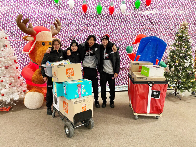 U15 Mississauga Senators give back this holiday season - GTHL Canada